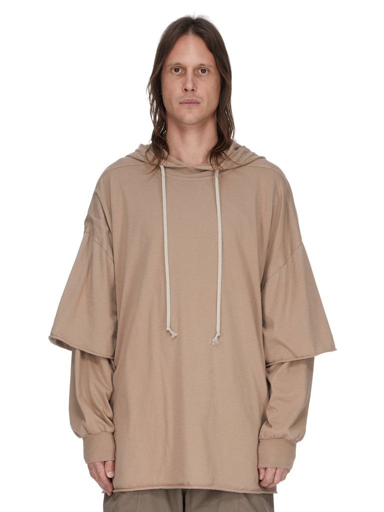 DRKSHDW by Rick Owens SS26 Tommy Hustler Hoodie Black | CollardManson